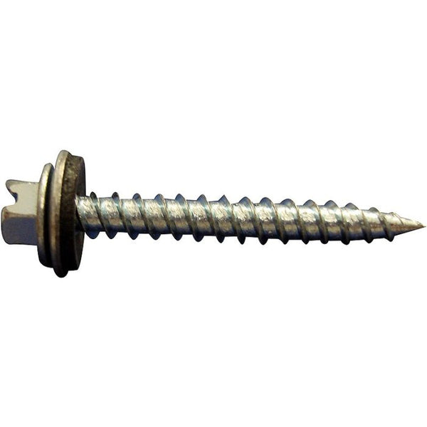 #10 X 1½” Hi Hex Head Screw W / Rubber Washer – Truss Gutter Products