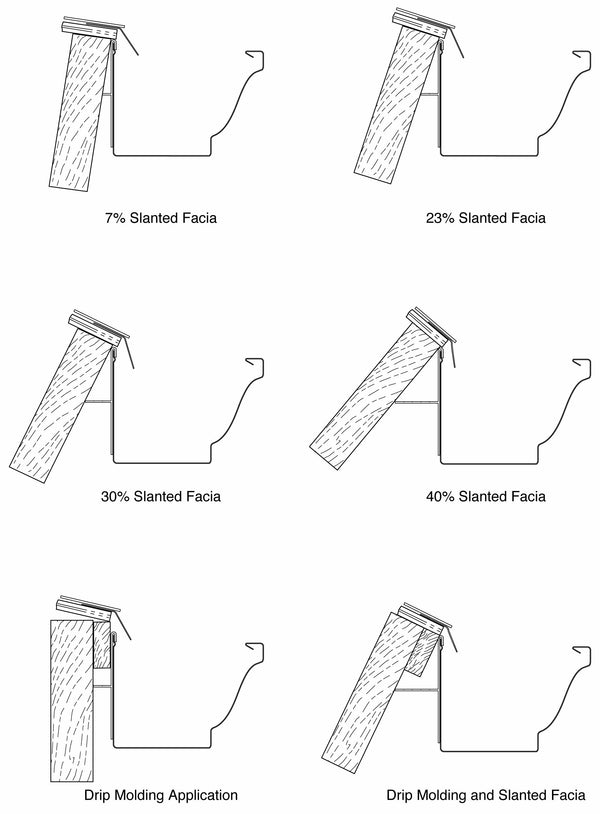 6" T-Wedge – Truss Gutter Products